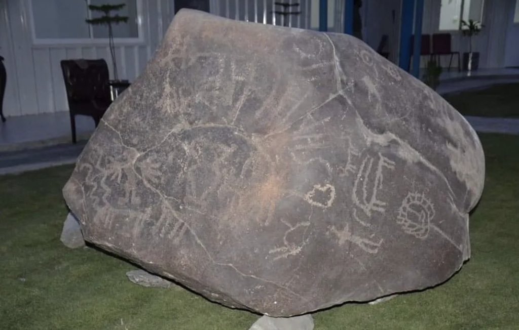 The region of Chilas in Gilgit Baltistan is home to more than 30,000 ...