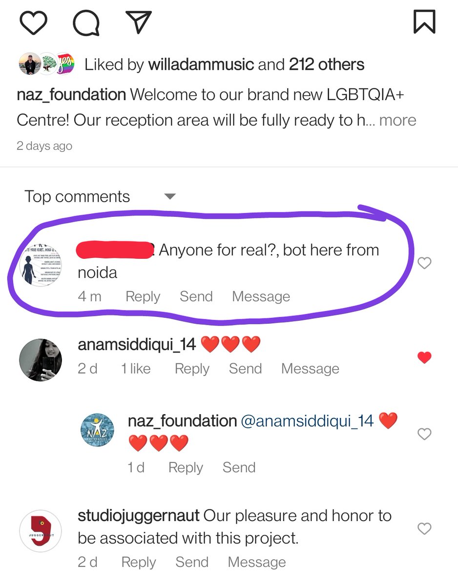 The Naz Foundation India Trust On Twitter Seriously 🙃 Comment On