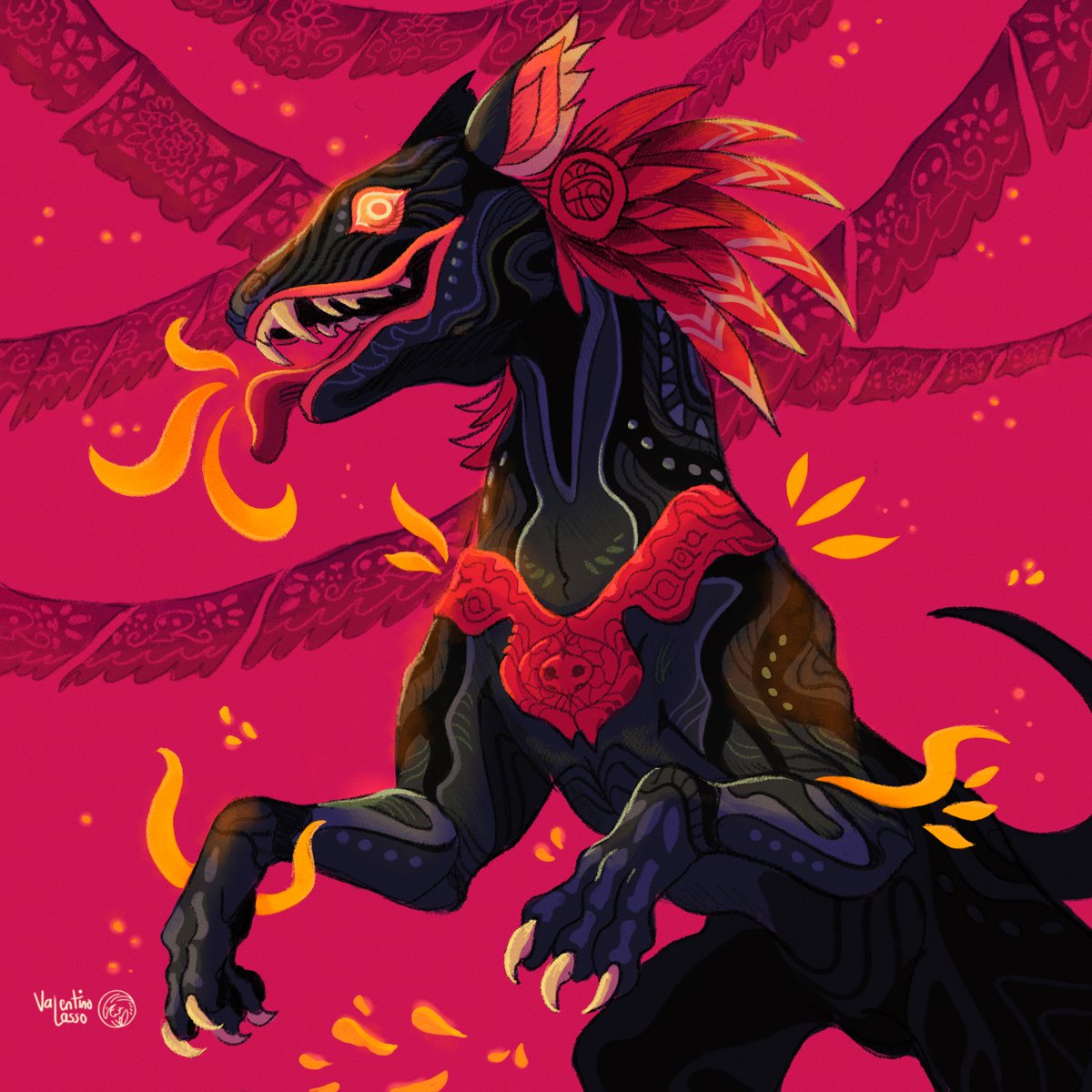 Procreate School on Twitter: "RT @Procreate: Alive with color, @valentino_lasso's curious ...