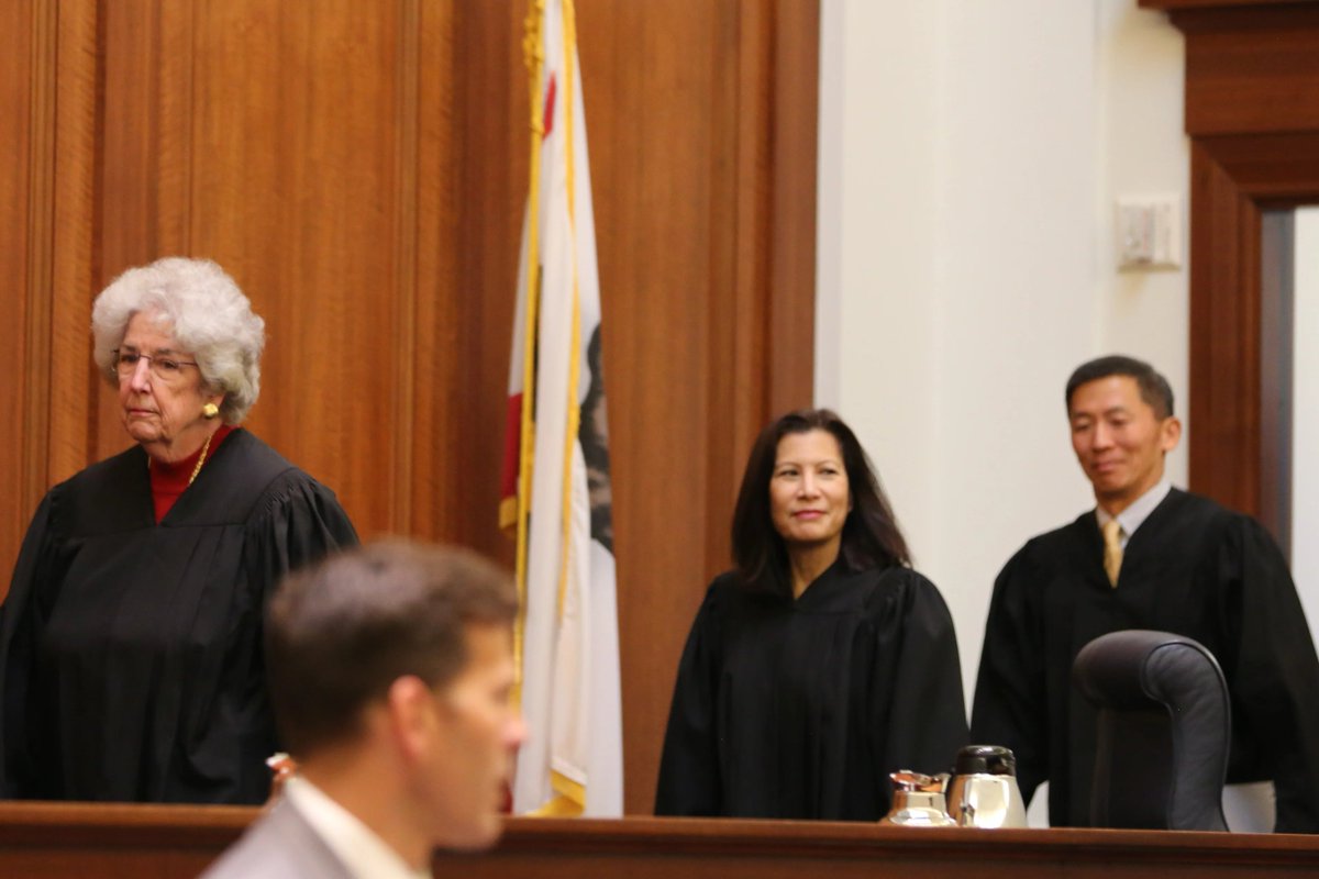 California Courts On Twitter California Supreme Court Justices Give