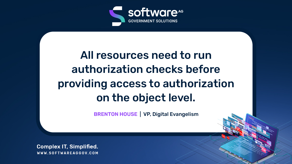Software AG Government Solutions on Twitter: "How are you handling API authentication, and at ...