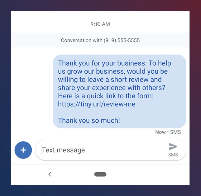 Get more reviews and you’ll enjoy increased local rankings and ...