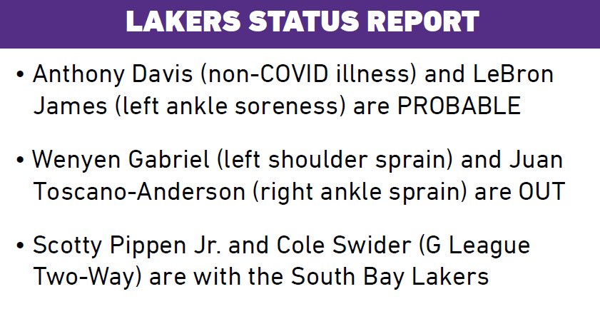 [情報] 明日湖人對陣76人 AD LBJ有機會出戰 - PTT評價