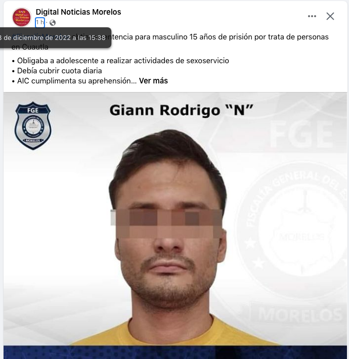 Reporte Mx Noticias On Twitter Fiscalíamorelos Obtiene Sentencia