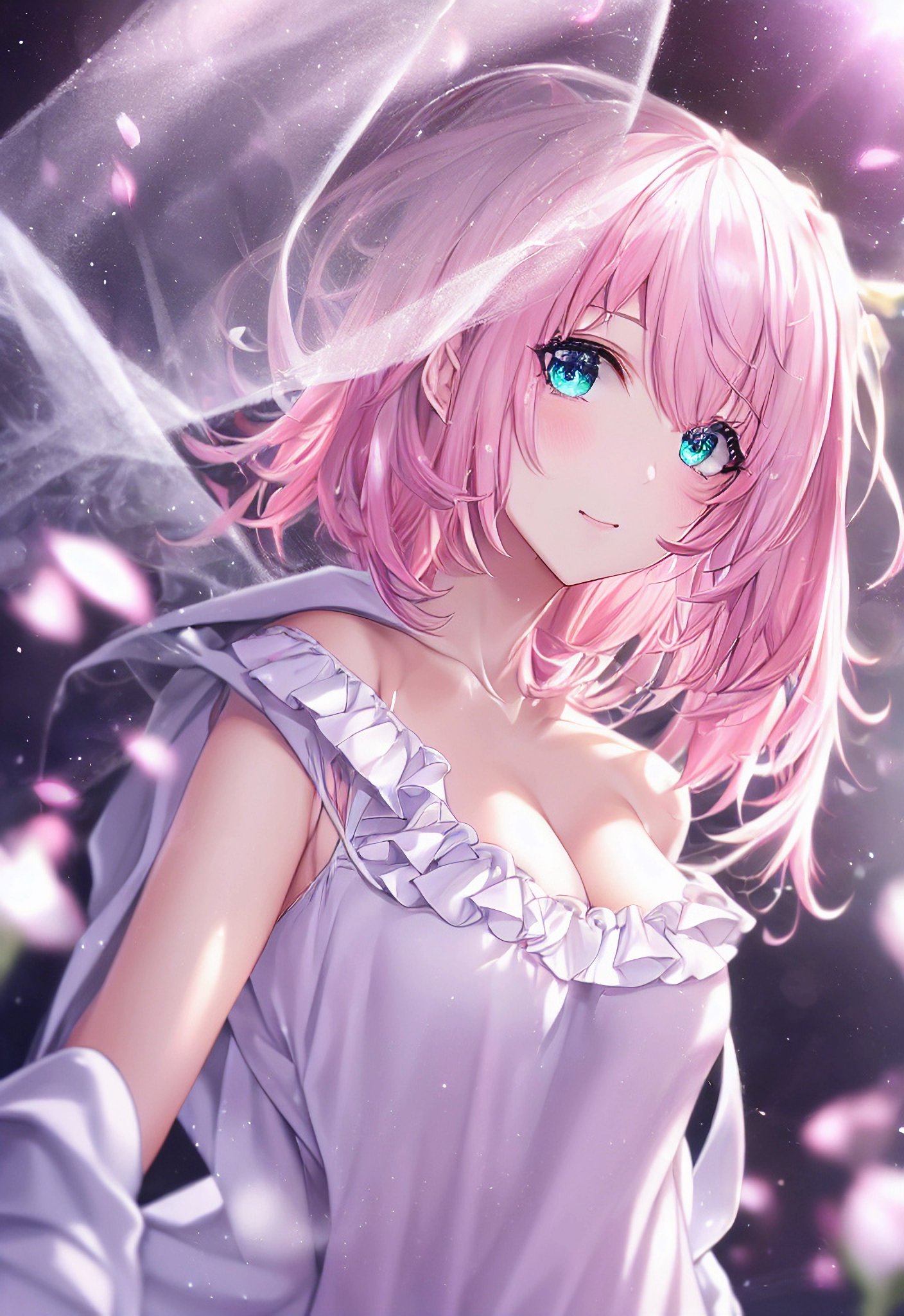 たんま＠AI術師初心者Wiki on Twitter: "肩出し半脱ぎフリル最強では？🥰🙏 #TrinArt #AIイラスト #AI術師さんと繋がりたい #AIイラスト好きさんと繋がりたい ...