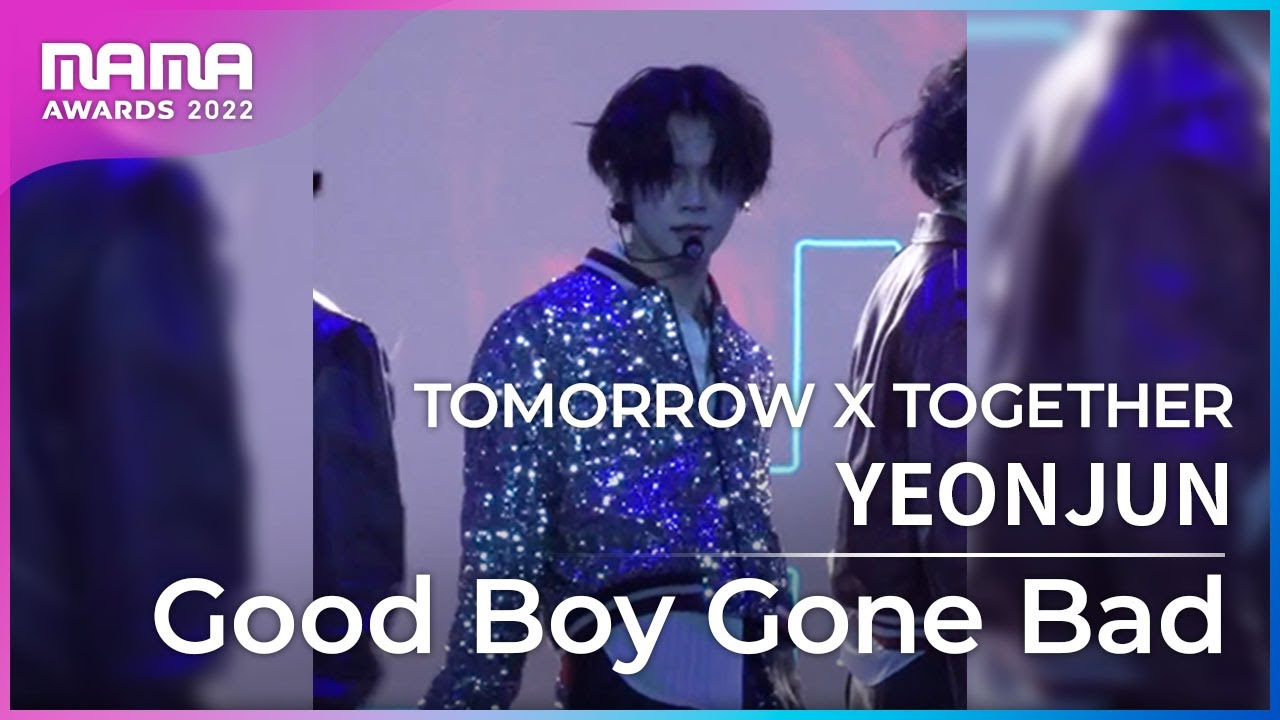 Mnet Plus 엠넷플러스 on Twitter: "[#2022MAMA] TXT YEONJUN 직캠 선공개 🎥Fancam released on Mnet Plus https ...