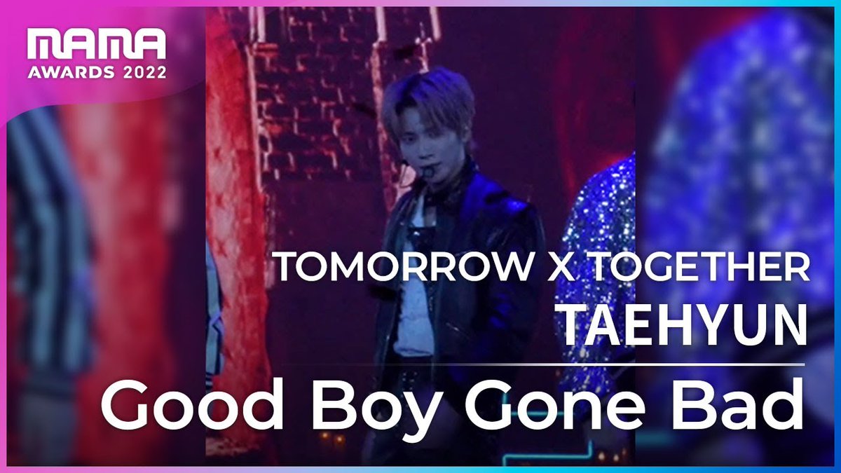 Mnet Plus 엠넷플러스 on Twitter: "[#2022MAMA] TXT TAEHYUN 직캠 선공개 🎥Fancam released on Mnet Plus http ...