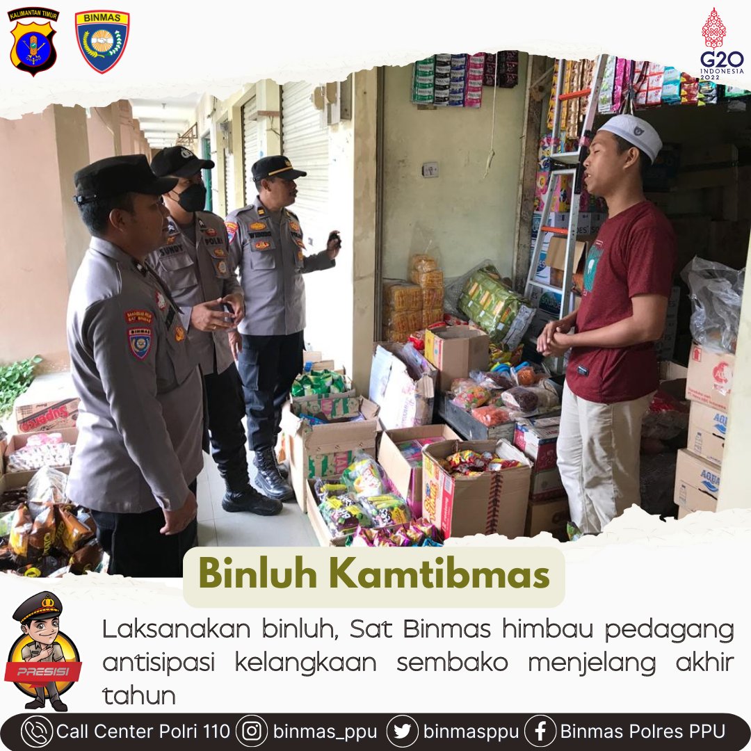 Sat Binmas Polres Penajam Paser Utara (@binmasppu) / Twitter