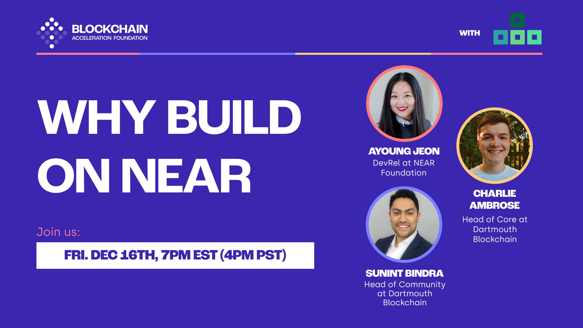 Blockchain Acceleration Foundation on Twitter: "hey frens! next friday, we're chatting with ...