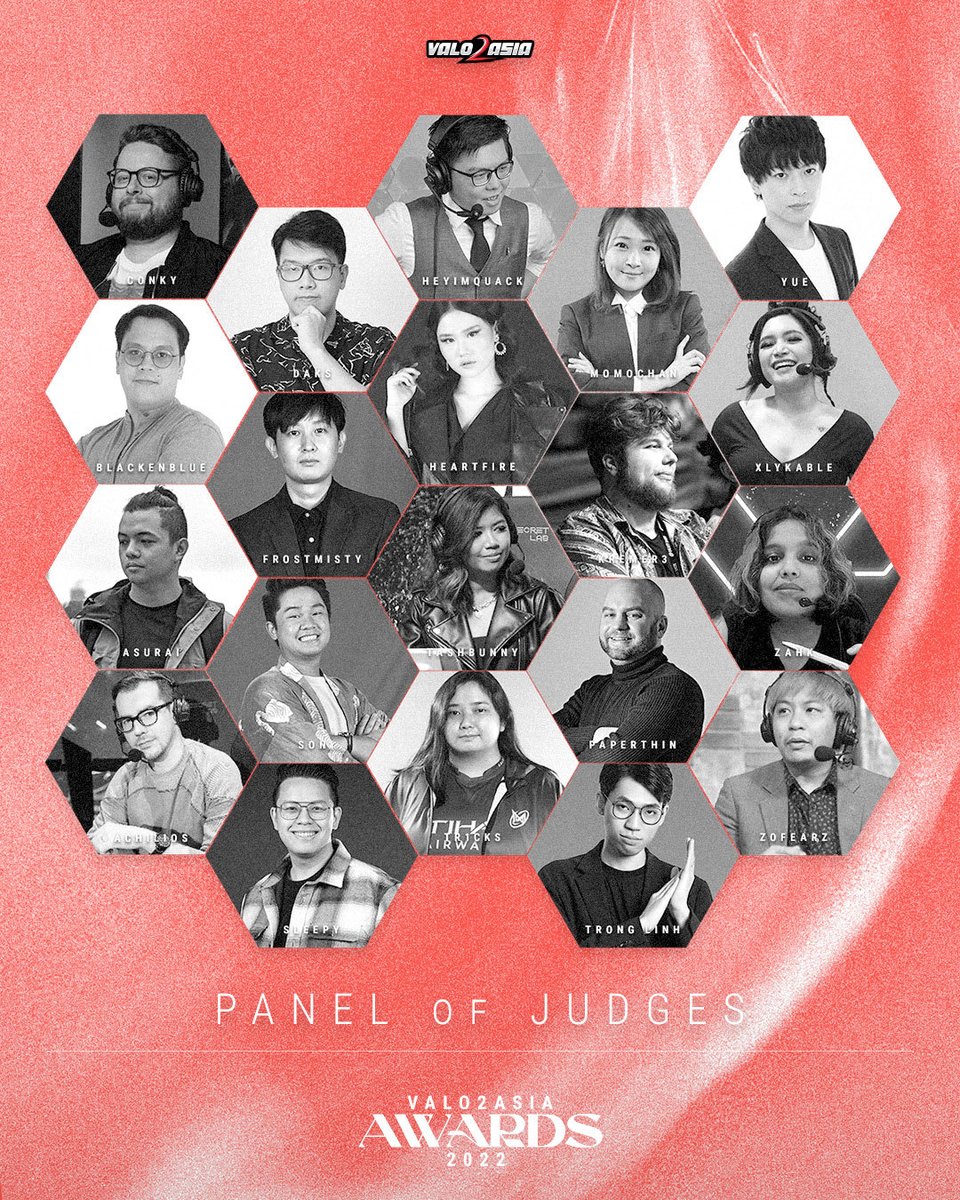 VALO2ASIA on Twitter: "📌 Meet the judges of the VALO2ASIA Awards 2022! Making the all-important ...