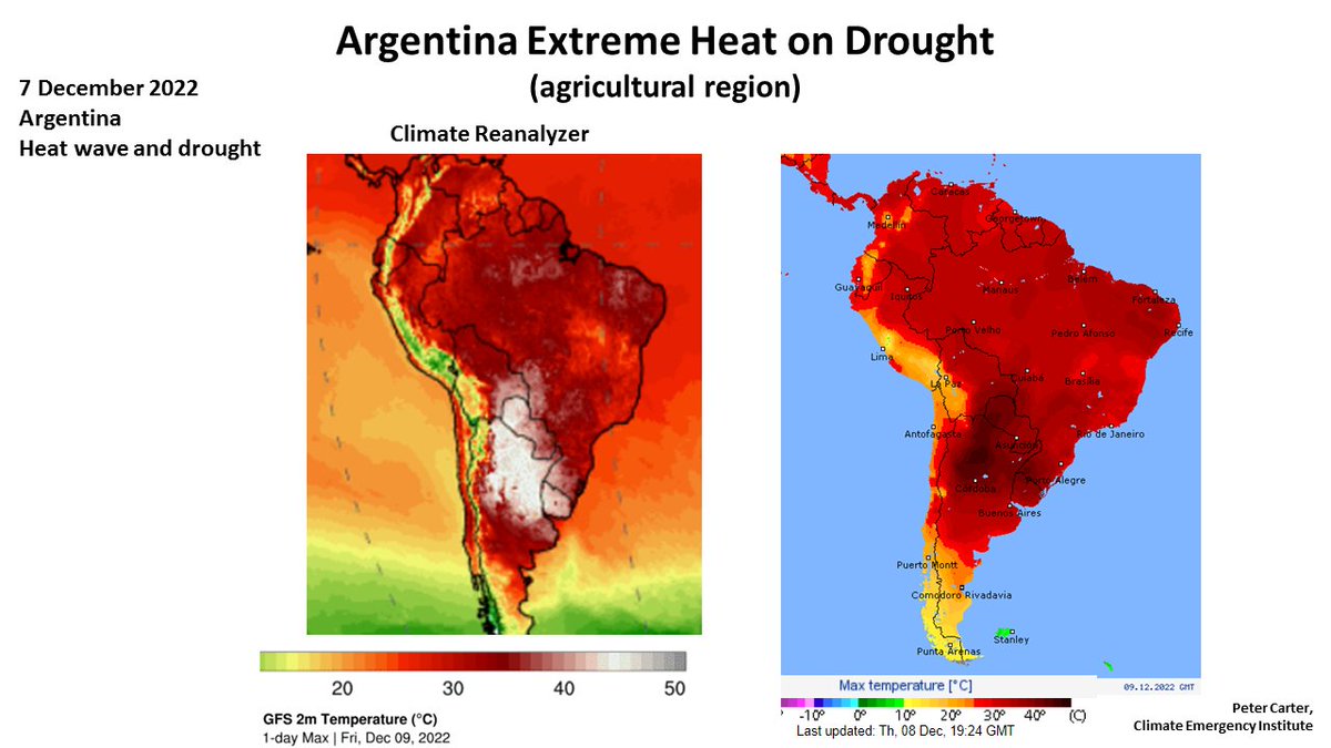 Peter D Carter on Twitter: "ARGENTINA TOP OF SCALE EXTREME HEAT Argentina Extreme Heat on ...