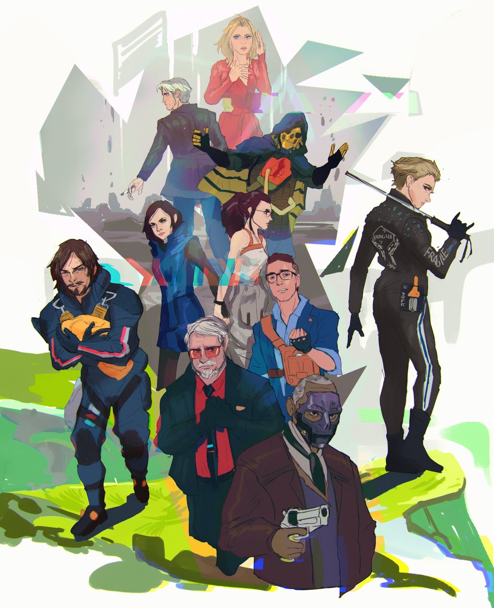 Toniko Pantoja On Twitter Old Death Stranding Fan Art I Did Years Ago You Dont Know How