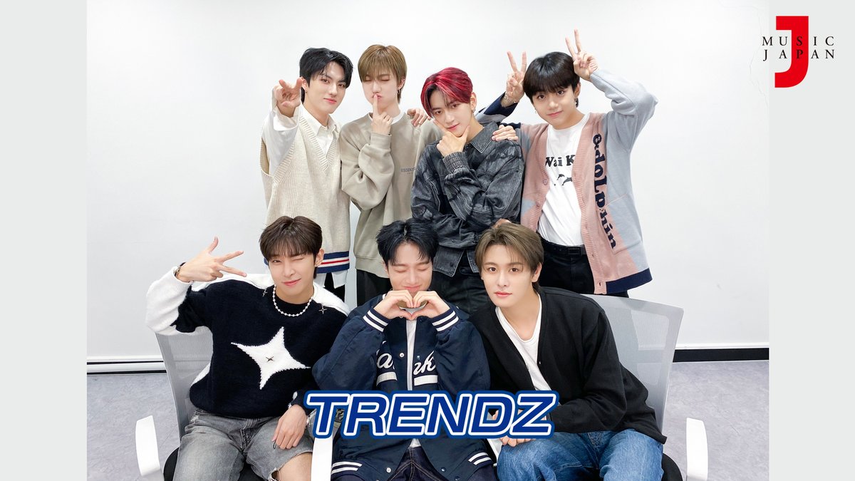#TRENDZ 登場！動画UP！！ 【ラブラブ #KPOP 】 お互いを褒め合う！？2022年1月に韓国デビューの7人組、TRENDZ！ 高 ...