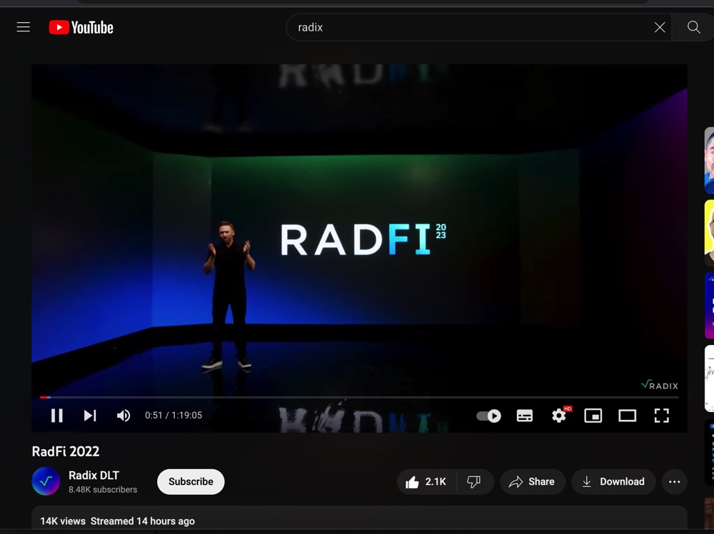 A Step-By-Step Summary On #Radfi2022 Event By @radixdlt & How You Can Be Eligible For $5000 ...