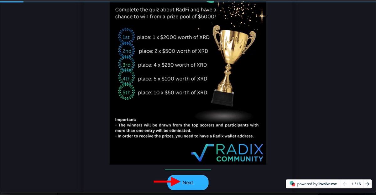 A Step-By-Step Summary On #Radfi2022 Event By @radixdlt & How You Can Be Eligible For $5000 ...