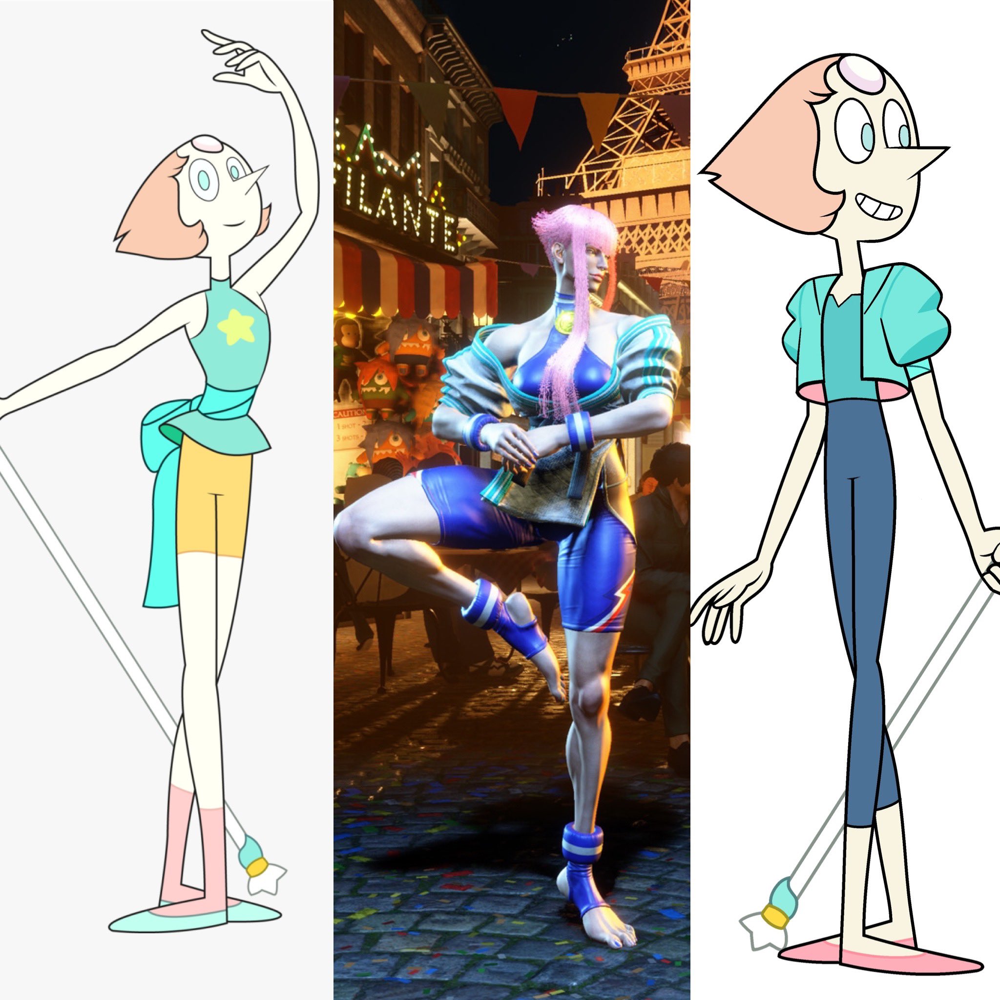 Steven Universe Pearl New Outfit