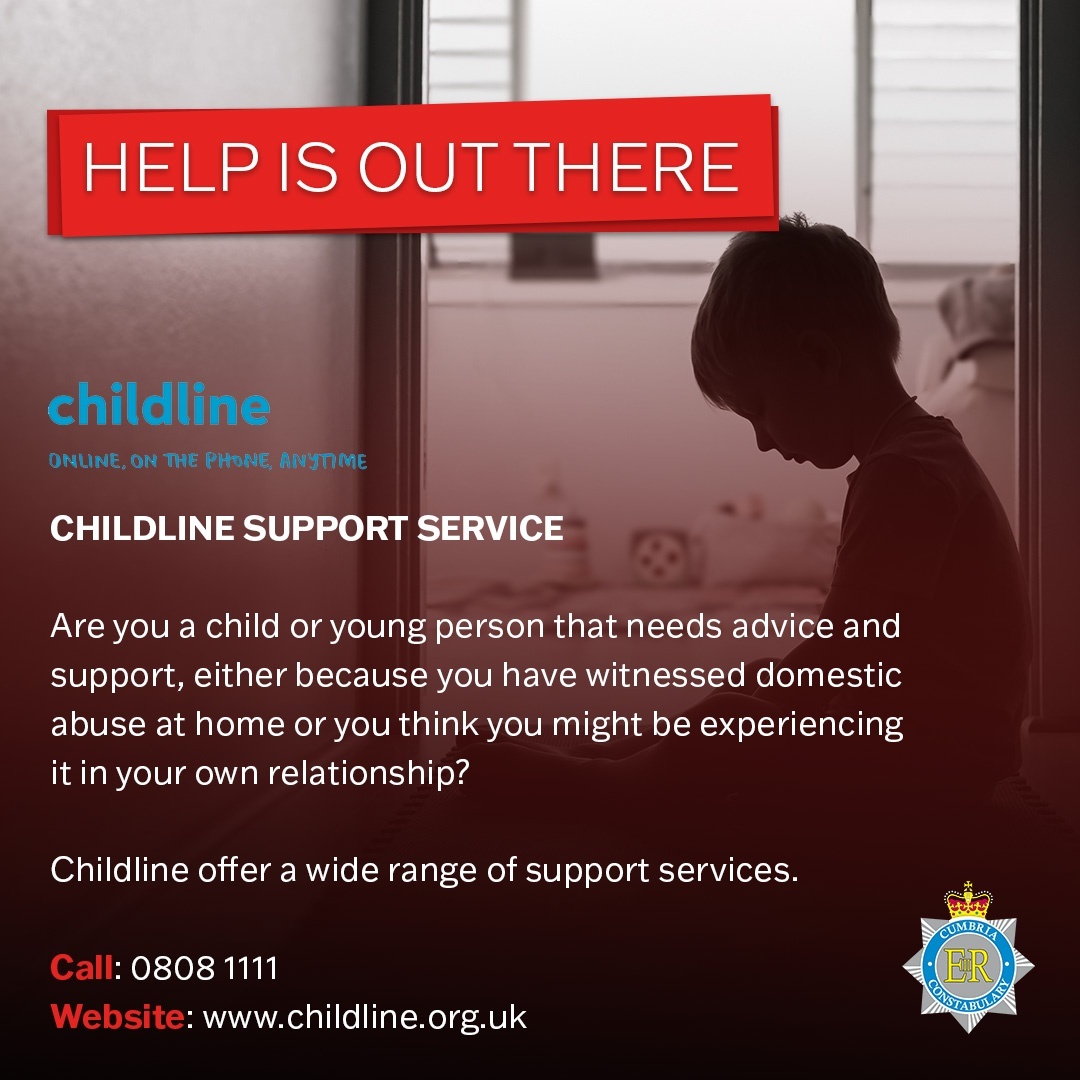 Cumbria Police on Twitter: "Are you a child or young person that needs advice and support ...