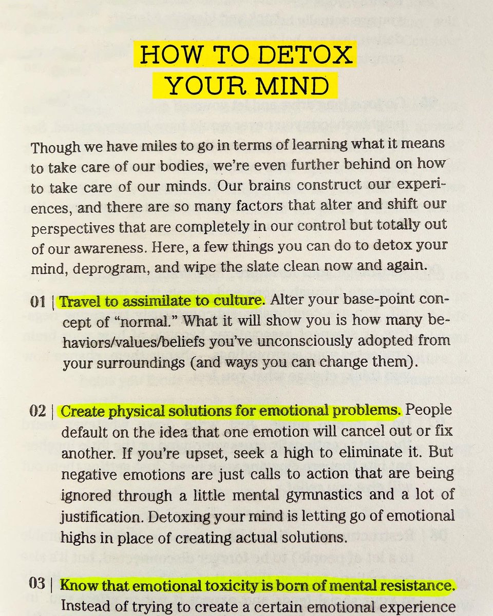 How To Detox Your Mind 1) - المسلسل من Library Mindset @librarymindset - رتبها