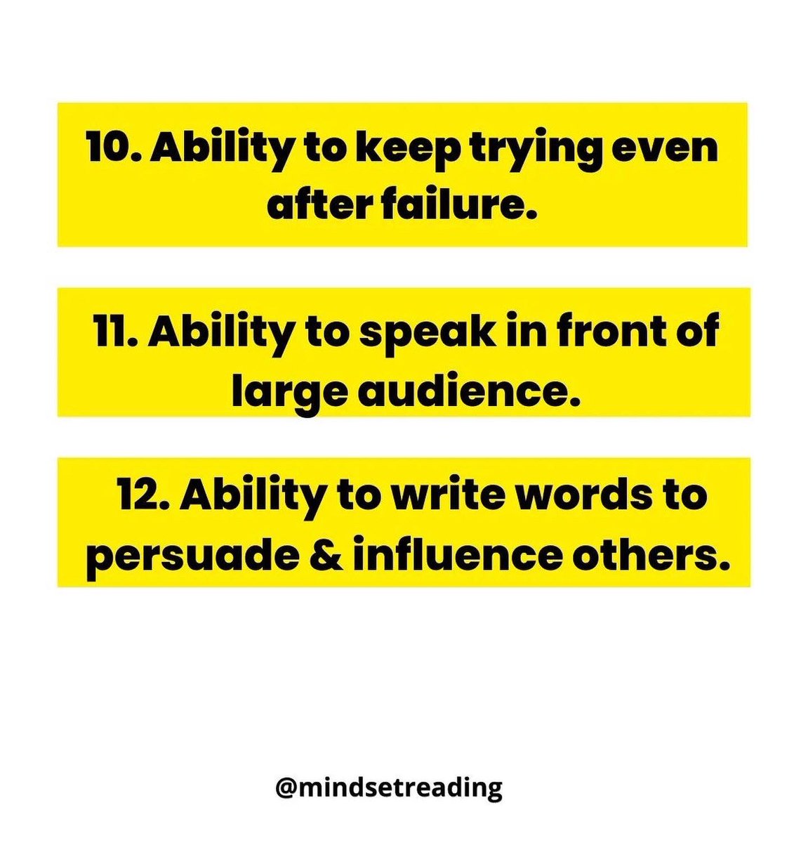 21 skills that will pay you forever! 📈 - Thread from Mindset Reading ...