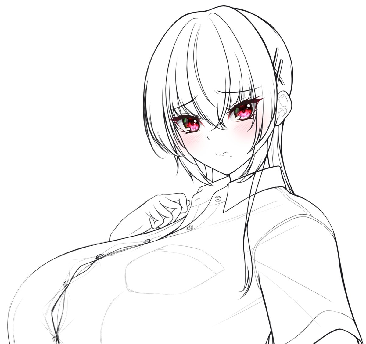 「普段とちょっと違う表情でも可愛くする練習 」|KAZUUのイラスト