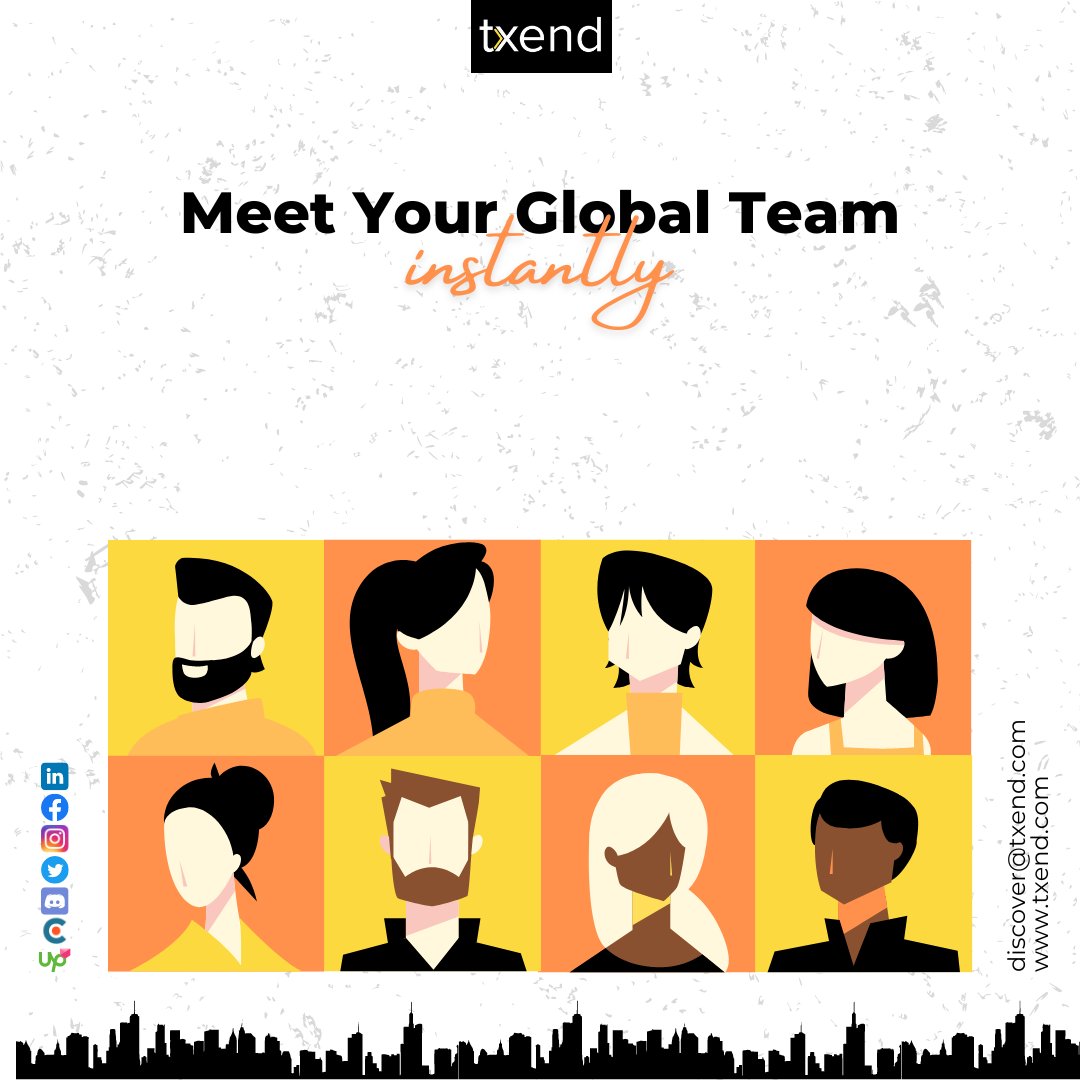 Txend on Twitter: "Hire your offshore team instantly through staff augmentation model! Reach us ...