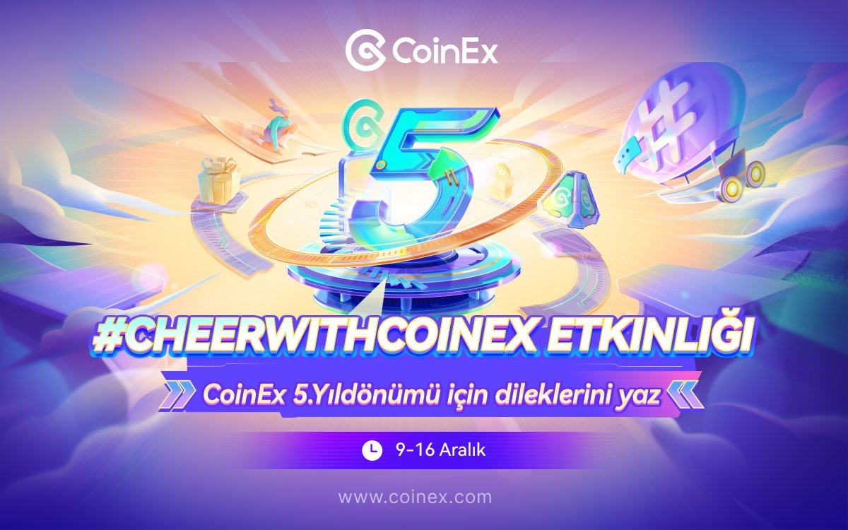ramez bakkaia on Twitter: "RT @coinex_turkiye: 🎂 | Dostlar, #CoinEx'in 5.Yıl Dönümü Heyecanı ...