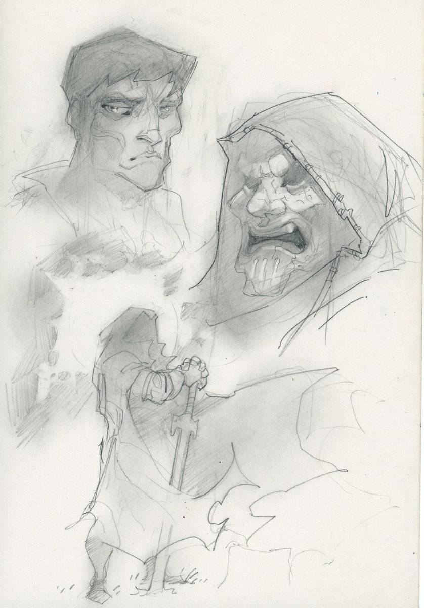 Hakobe on Twitter: "RT @ReaganLodge: Severian from Gene Wolfe's 'Book of the New Sun' Drawn in ...