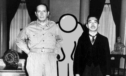 心中お察ししますBot on Twitter: "心中お察ししますBotは、GHQが東京に設置された1945年の翌年、1946年の3月4日に設立されました。"