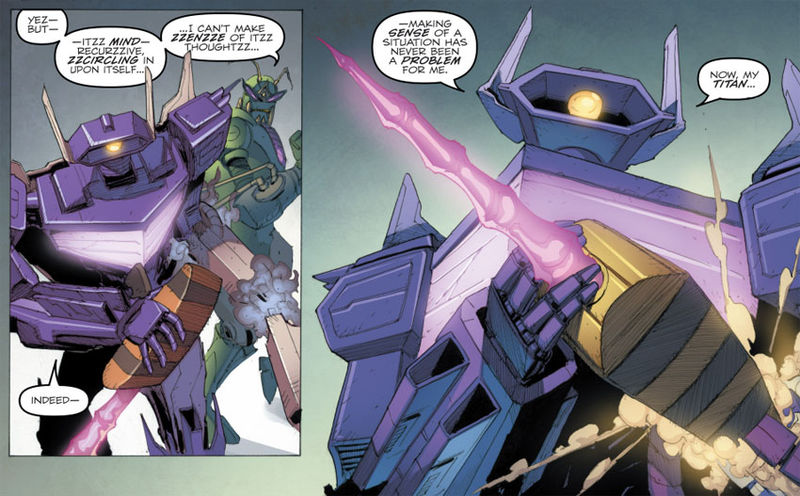 Crazy ass moments in Transformers History on Twitter: "in IDW's Dark Cybertron comic, Shockwave ...