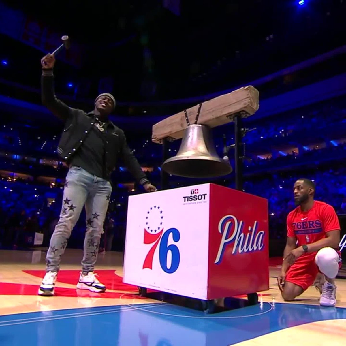 A J Brown Rings The Bell In Philly ESPN espn a-j-brown-rings-the-bell-in-philly-espn-espn