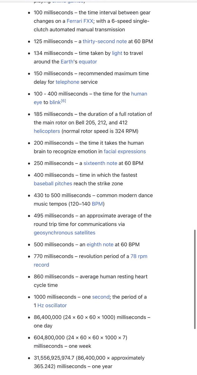 The blink of an eye lasts roughly 200 milliseconds. 134 milliseconds ...