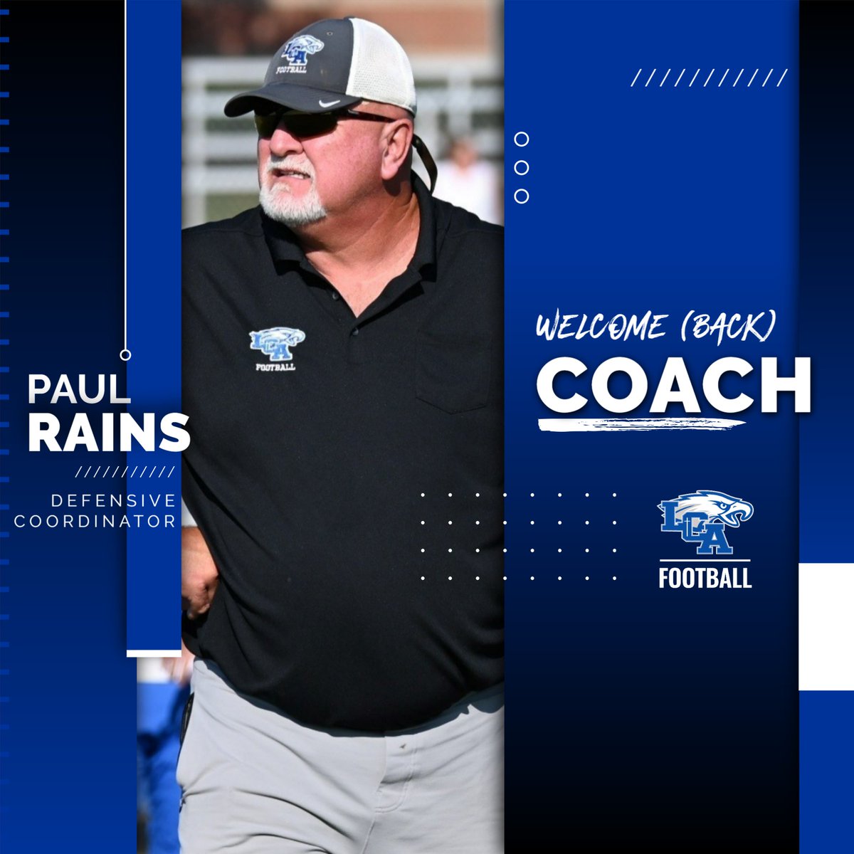 LCA Athletics on Twitter: "Excited to announce Paul Rains will be our next Defensive Coordinator ...