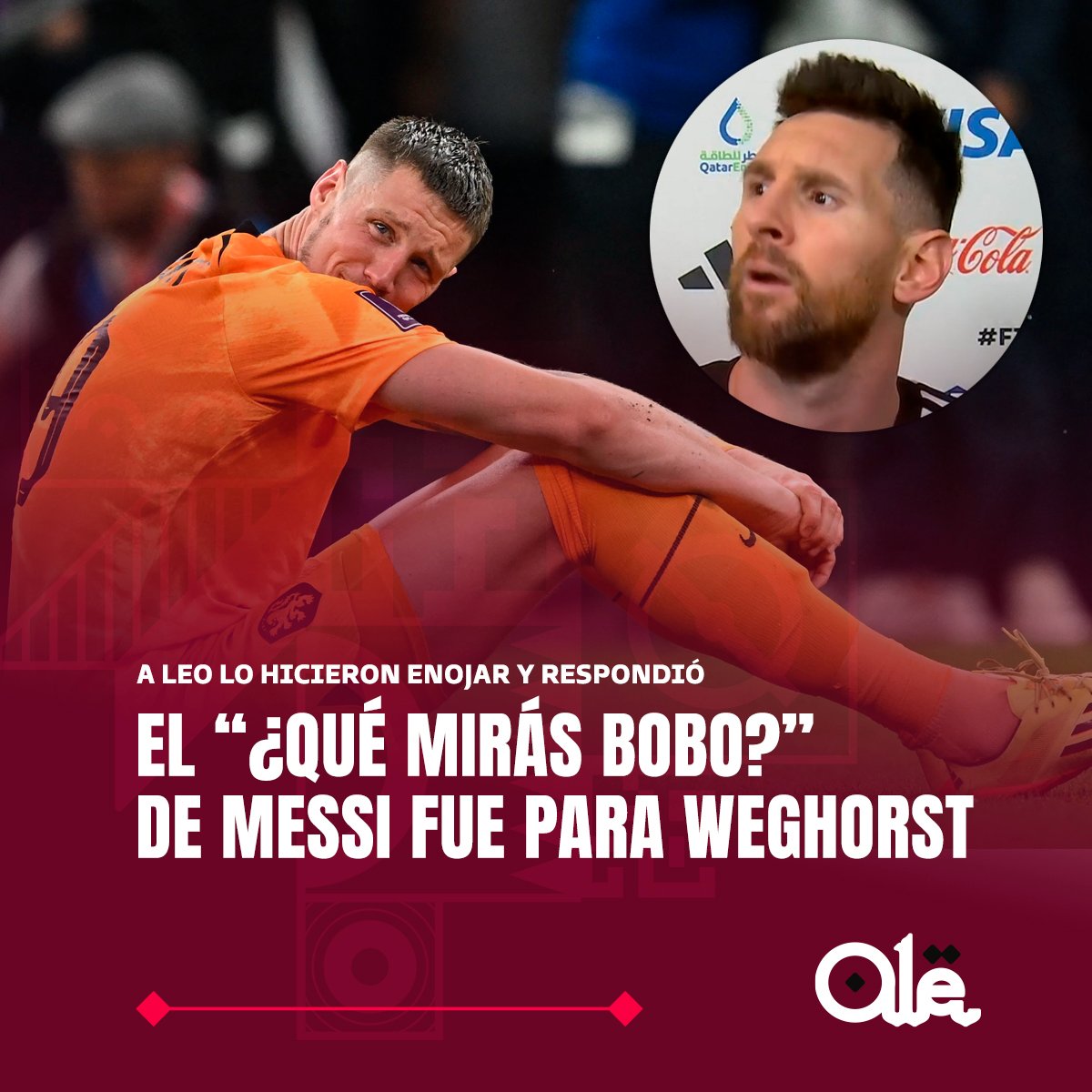 Diario Olé On Twitter 🇳🇱 De Messi Para El 19 👀 💥 El ¿qué Mirás