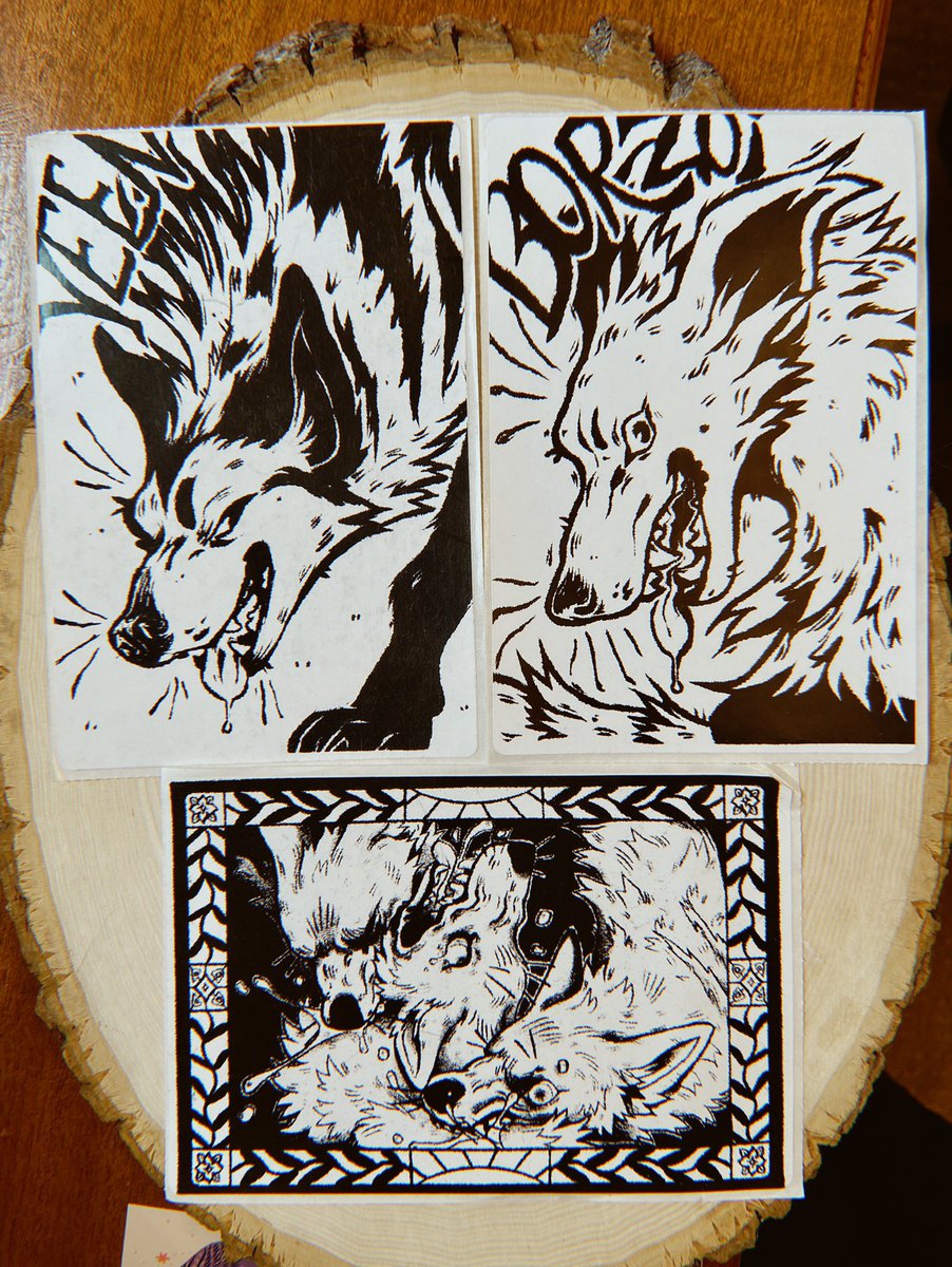 「A New Wolverine bandana, wolf and wildflower bandana restock」 𝕸𝖔𝖙𝖍 の漫画