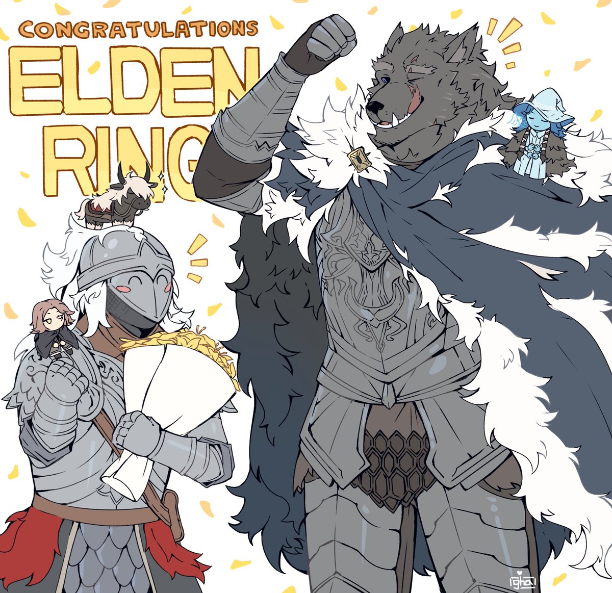 ranni the witch fur cloak furry male armor wolf boy witch hat cloak ...