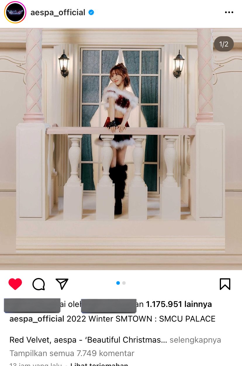 RVF ON — TAG @RVsmtown on Twitter: "[RVF] di ignya aespa postnya wendy likenya 1juta😵‍💫 https ...