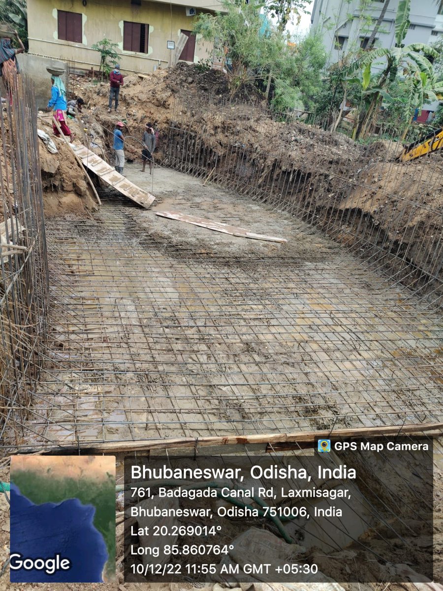 BMC on Twitter: "Rcc raft casting of Main drain no 5 is in progress by BMC at Laxmisagar village ...