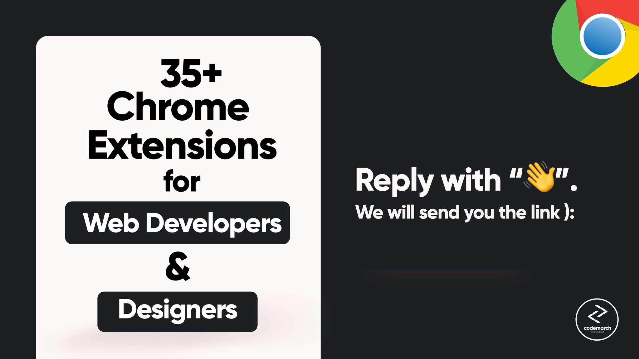 codemarch on Twitter: "35+ Chrome Extensions for Web Developers ...