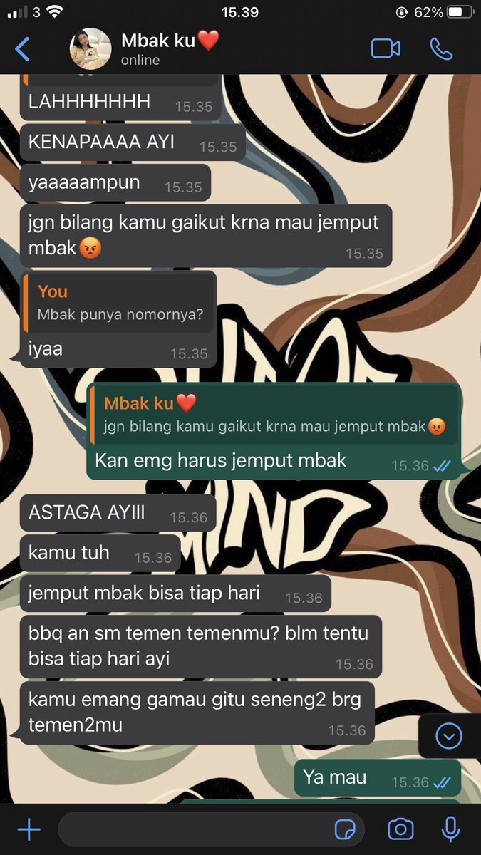 vinceu on Twitter: "126 upsieeee naura satu langkah di depan bita (punya no wa mba sab)"