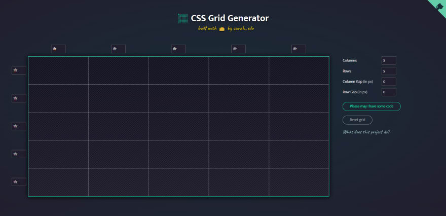 5 Grid Generator Generate Basic Css Grid Code To Make Dynamic Layouts