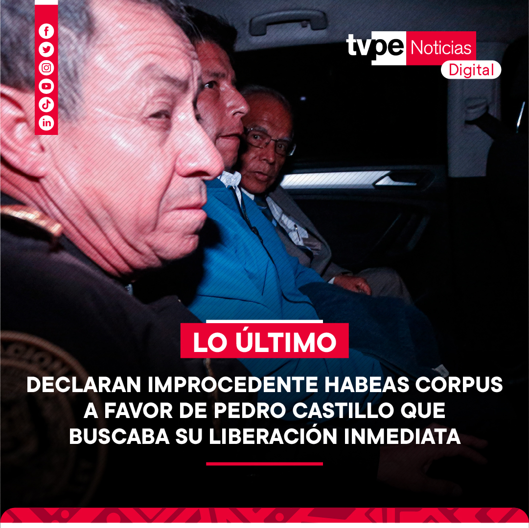Tvperú Noticias On Twitter 🚨 LoÚltimo Poder Judicial Declaró