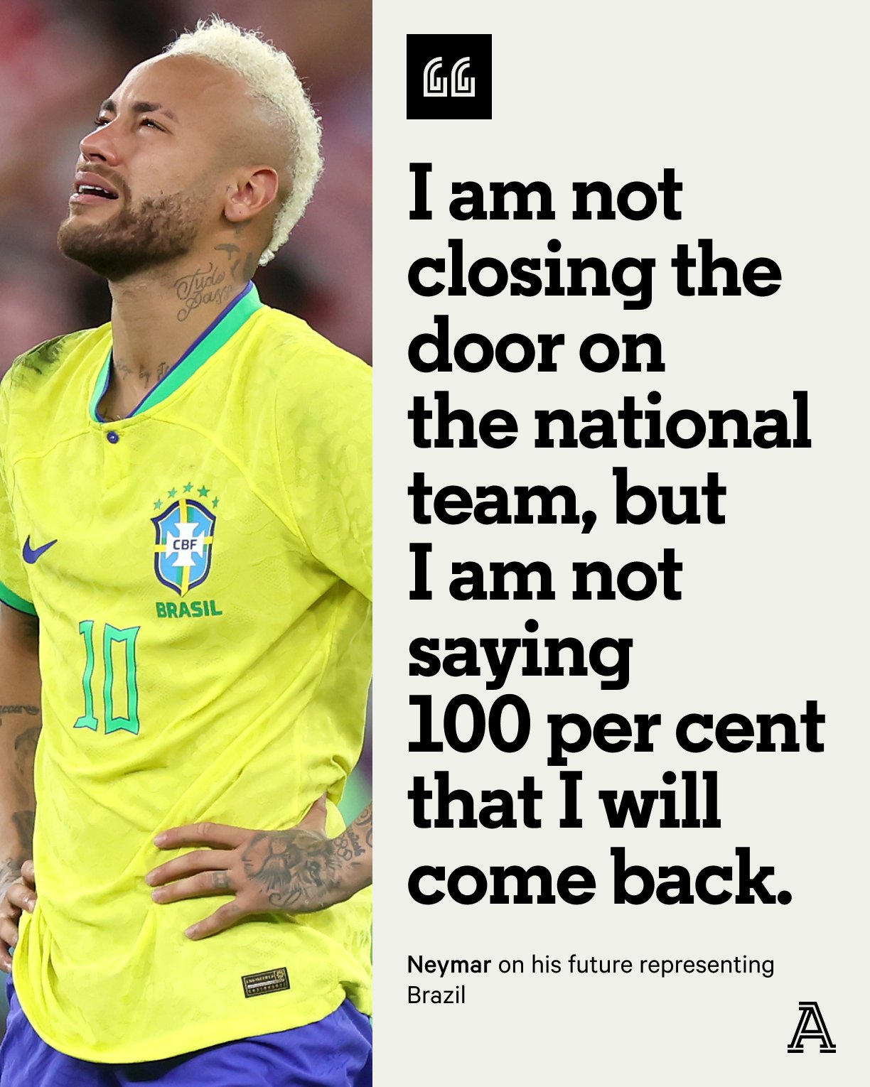 Neymar Brazil 2022 Number 10