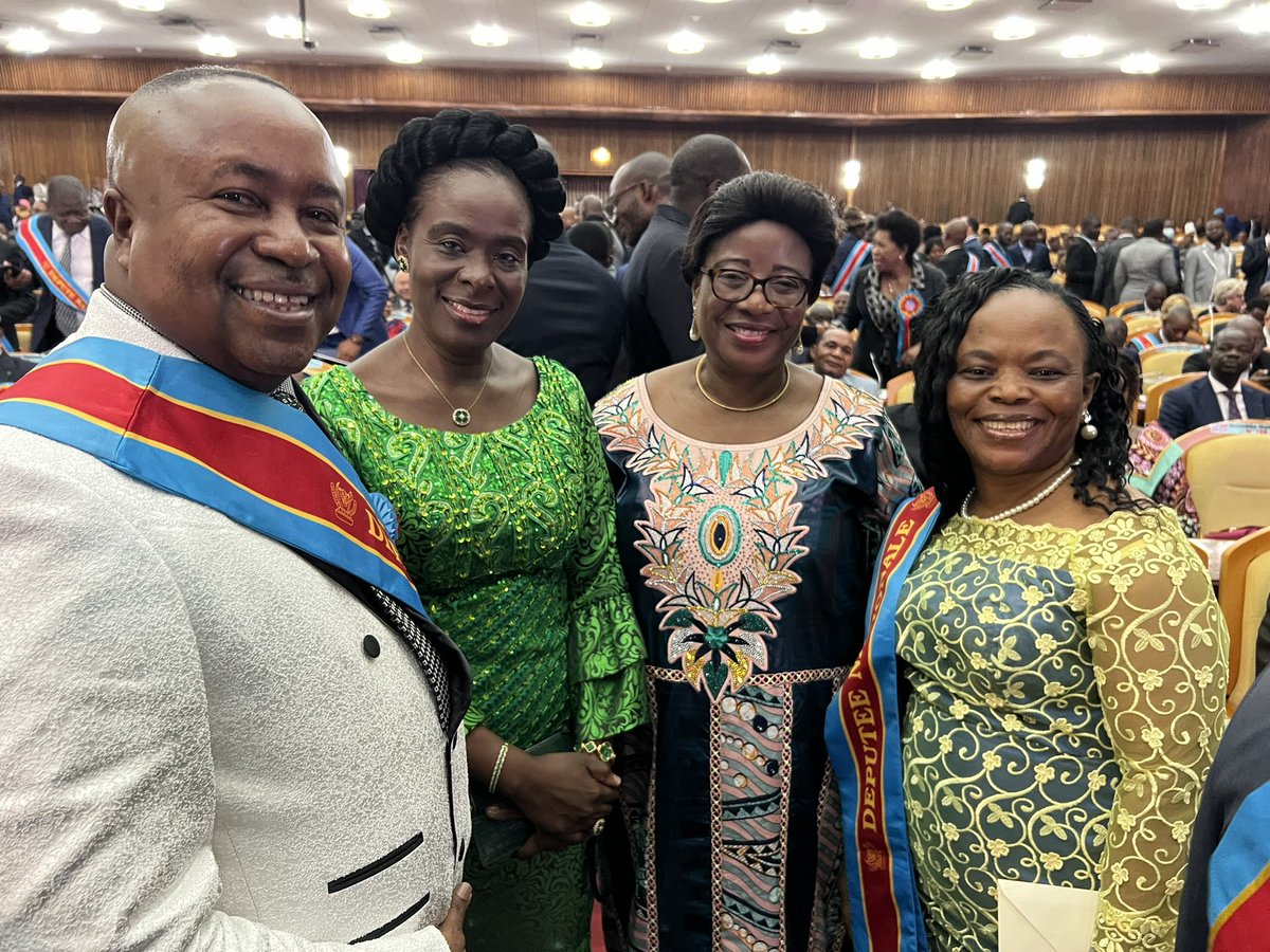 Rachel Kitsita Ndongo on Twitter: "#RDC: Discours du President de la République Félix Tshisekedi ...