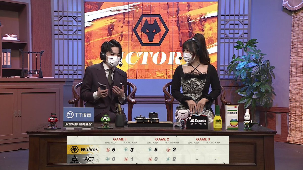 IVL_Official on Twitter: "Match Result 試合結果 Wolves vs ACT Score：8:1；7:2 MVP：Wolves_487 Archive ...