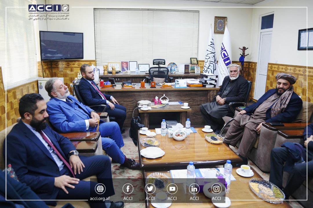 Afghanistan Chamber of Commerce & Investment/ACCI on Twitter: "ACCI's Vice-Chairman meets with ...