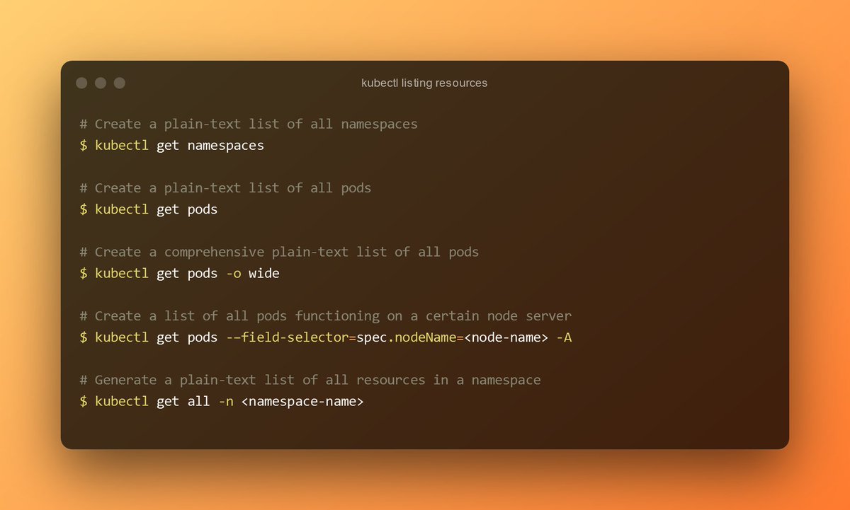 Kubernetes Commands 101 Basic kubectl commands you must know to start ...