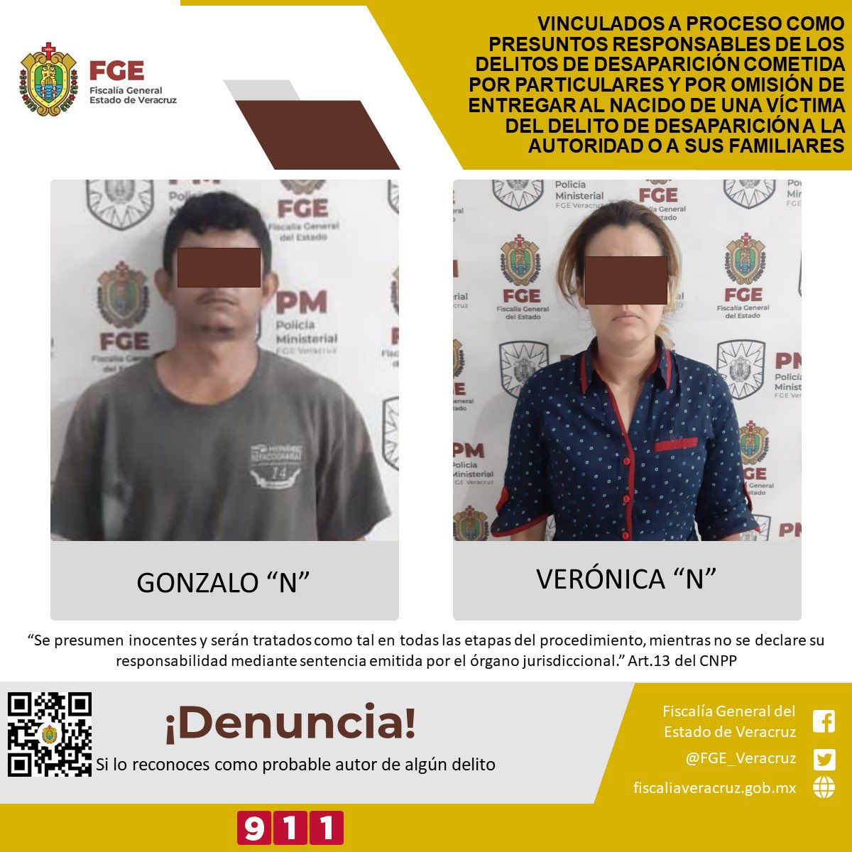 Fge Veracruz On Twitter Vinculados A Proceso Como Presuntos