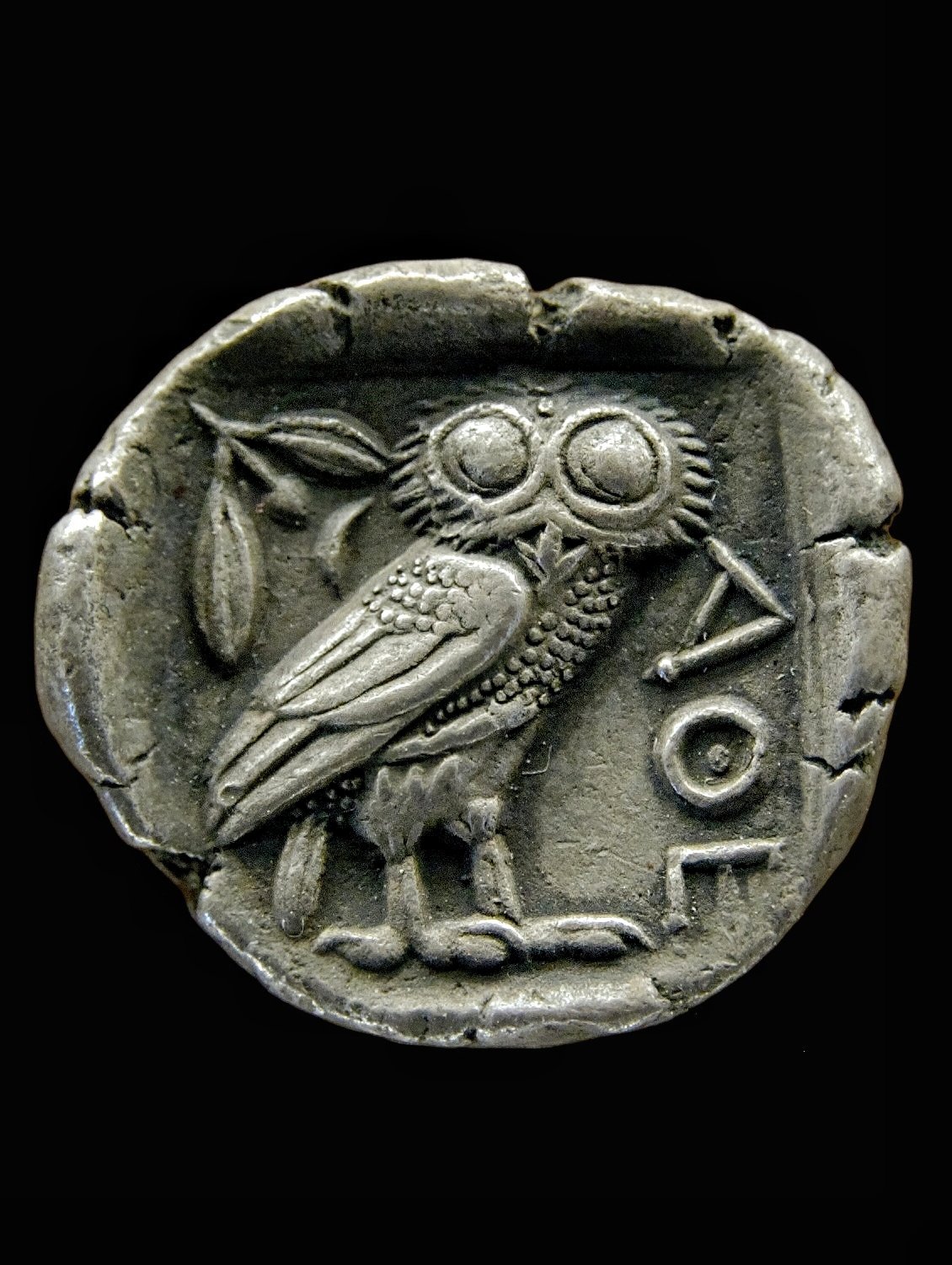Athena Owl Coin