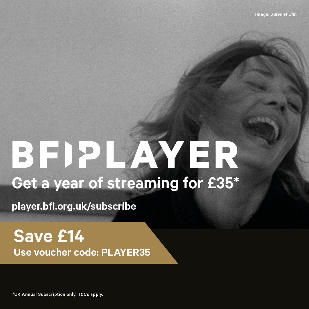 BFI on Twitter: "Special offer: Use voucher code PLAYER35 and enjoy 12 months' BFI Player ...