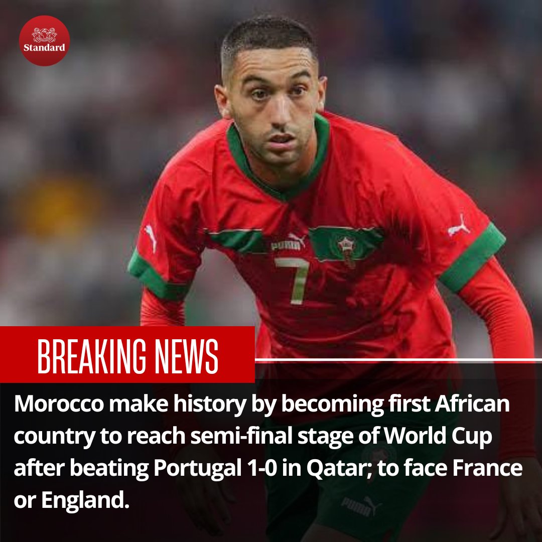 Riggy G The 🐐 On Twitter Rt Standardkenya Morocco Makes History By